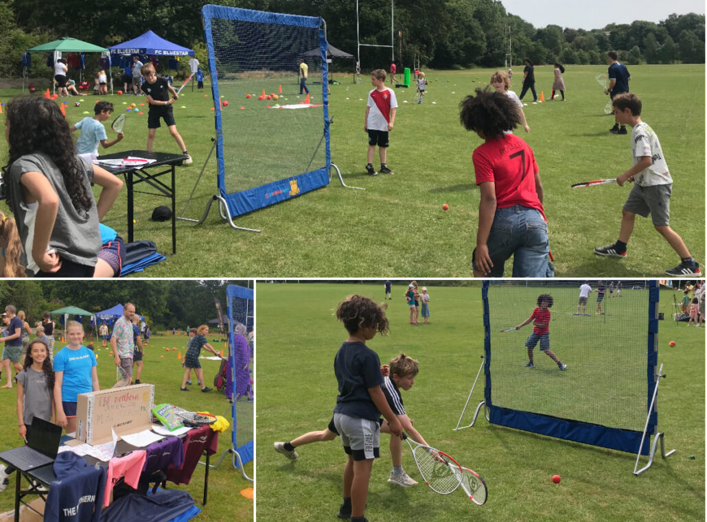 Squash joins school fun day - The Northern Lawn Tennis Club