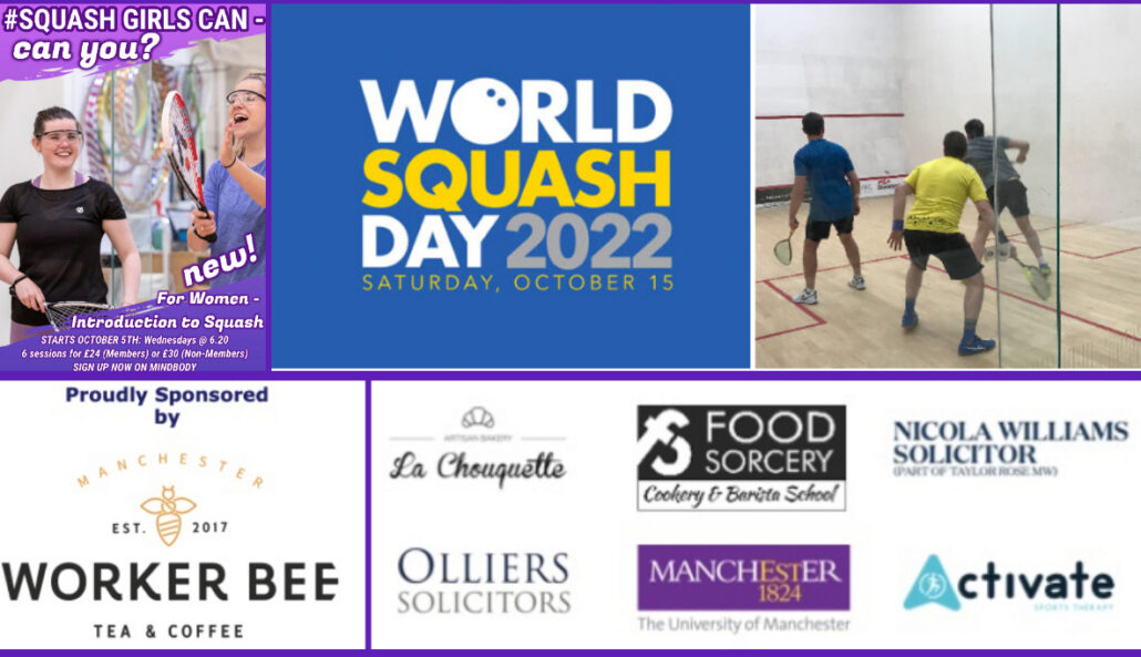 Squash doubles up for World Squash Day - The Northern Lawn Tennis Club